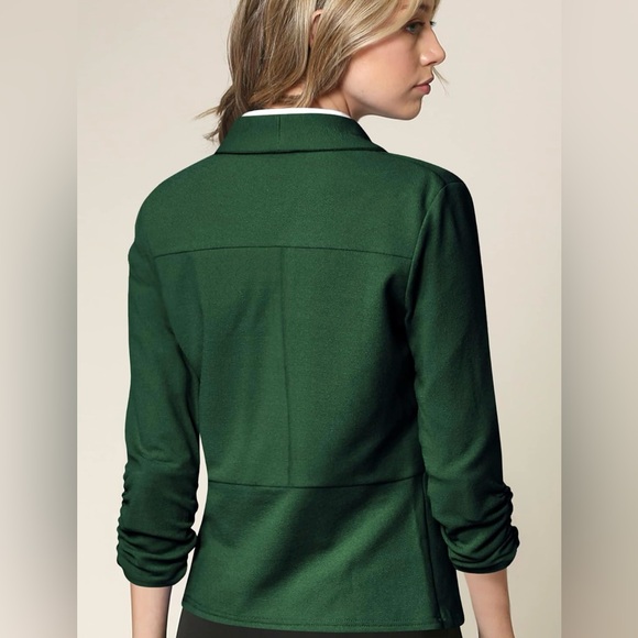 Jackets & Coats | 34 Sleeve Blazer Open Front Cardigan Jacket Work ...